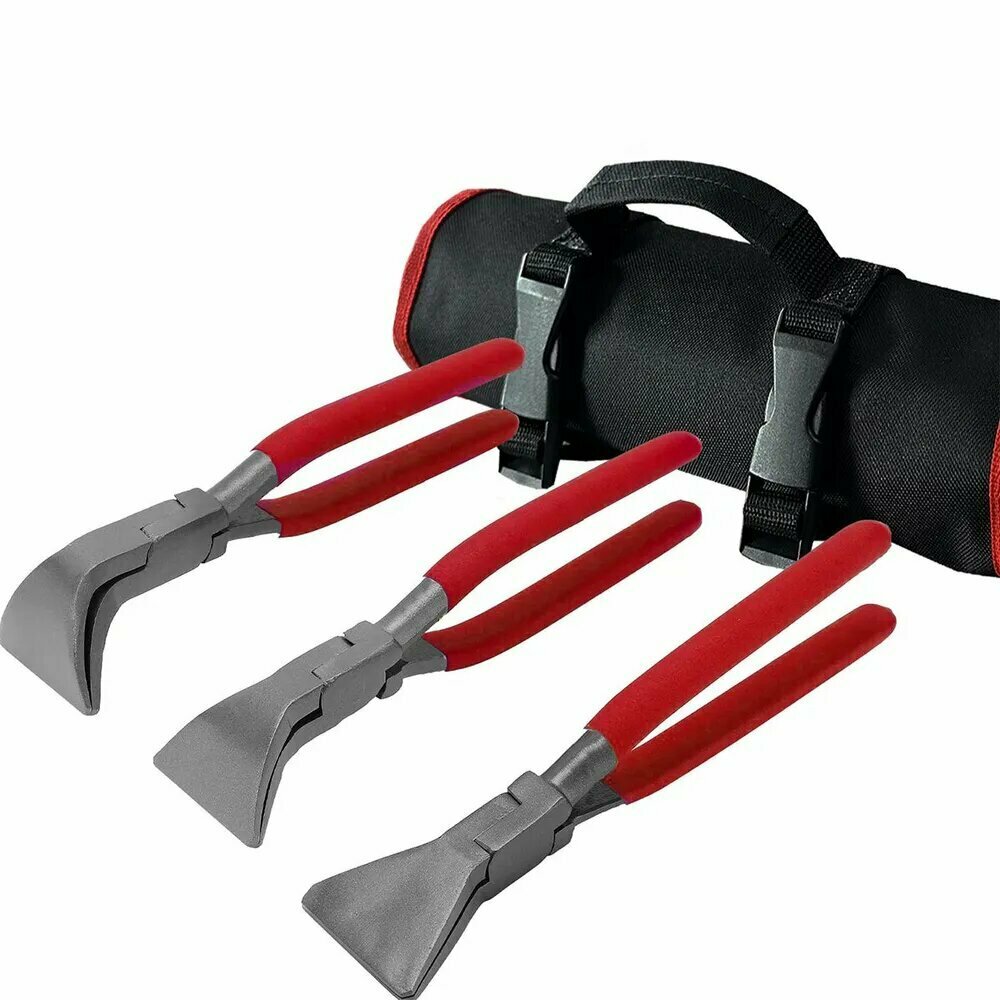 Инструмент для фальцевой кровлиНабор из трех частейПрямая головка, изгиб под углом 45, изгиб под углом 90