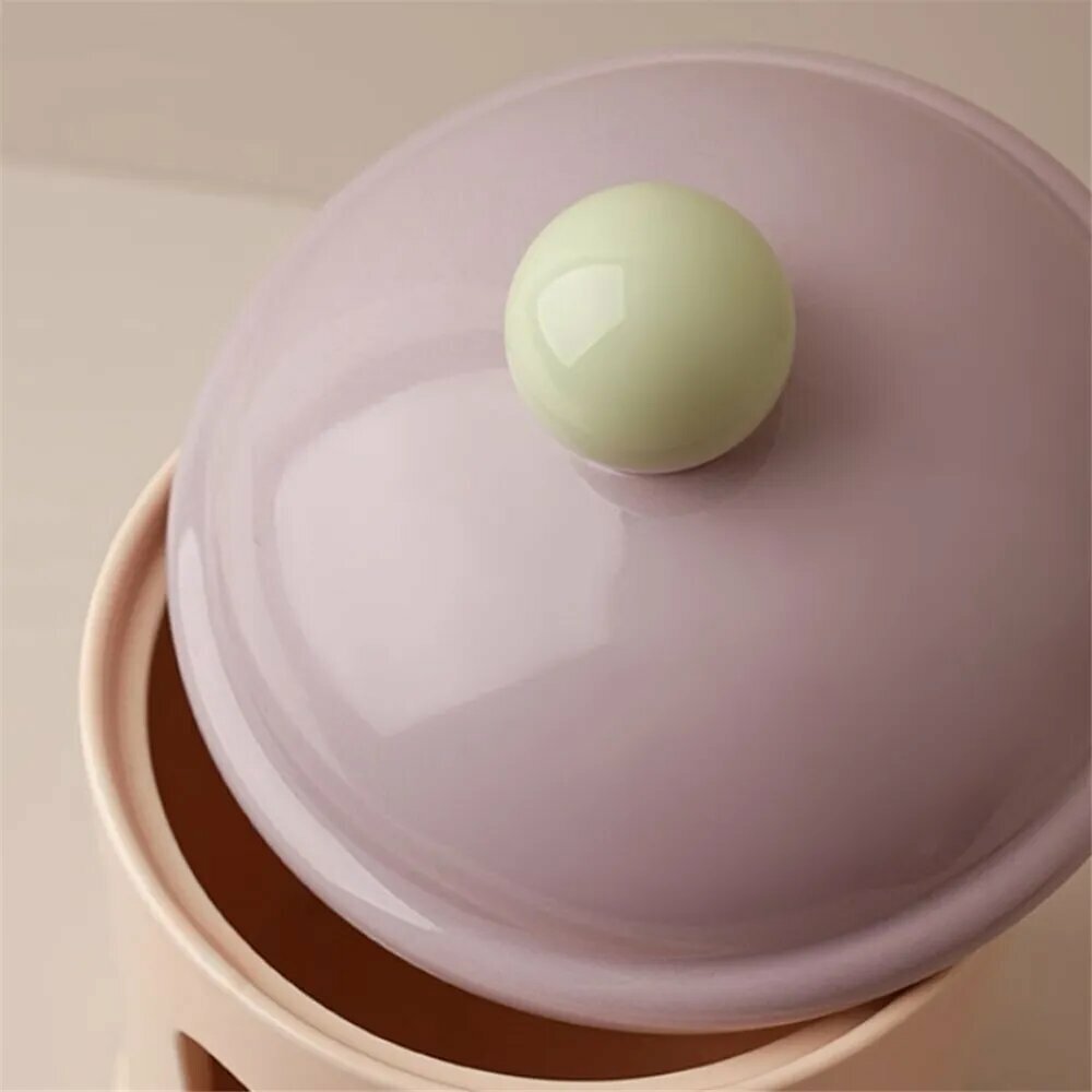 Коробка для салфеток Dopamine Color, керамическая коробка-органайзер для гостиной, декор-A