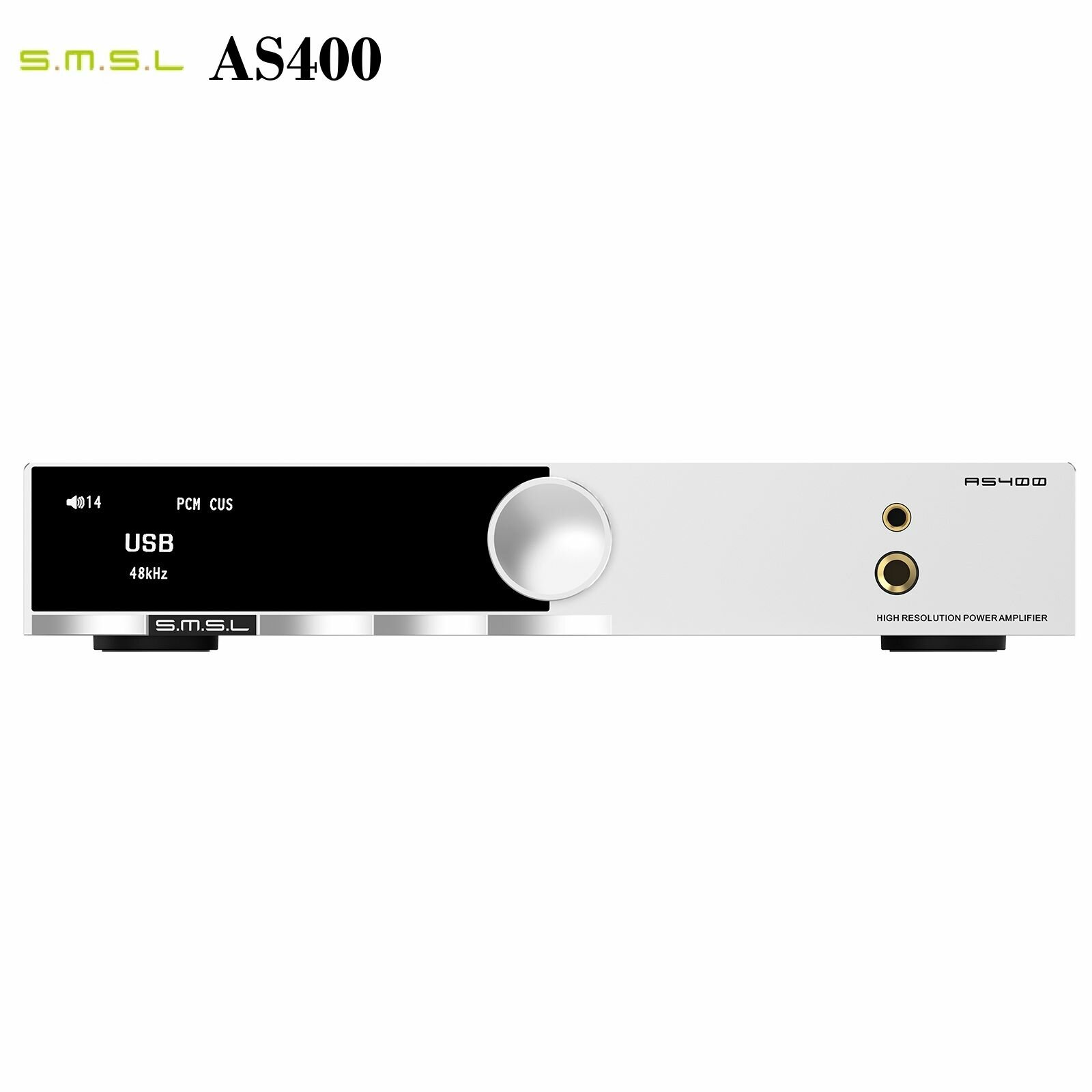 SMSL AS400 CS43131 DAC&Power Amp MA5332MS Chip High Power MQ-CD с выходом для наушников 4,4 мм/6,35 мм