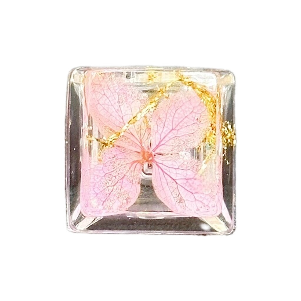 Ручные золотые фольгированные кейкапы для механических клавиатур