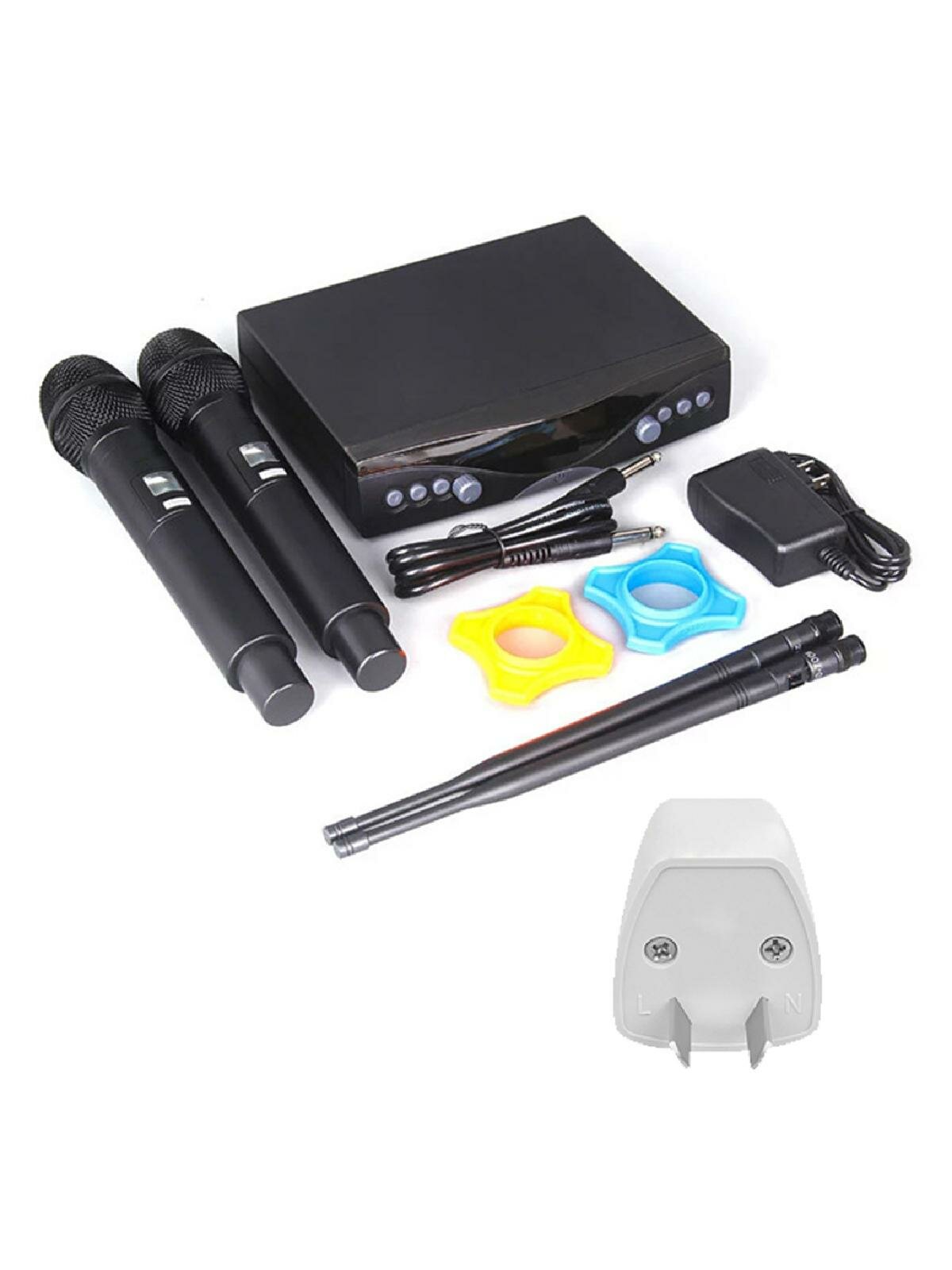 G-MARK G320GM Karaoke Wireless Microphone System Professional UHF Automatic Handheld Frequency Adjustable 50M Receive