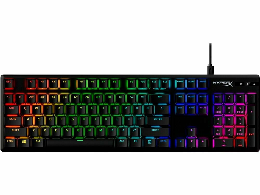 Клавиатура игровая HyperX Alloy Origins PBT (Red Linear)