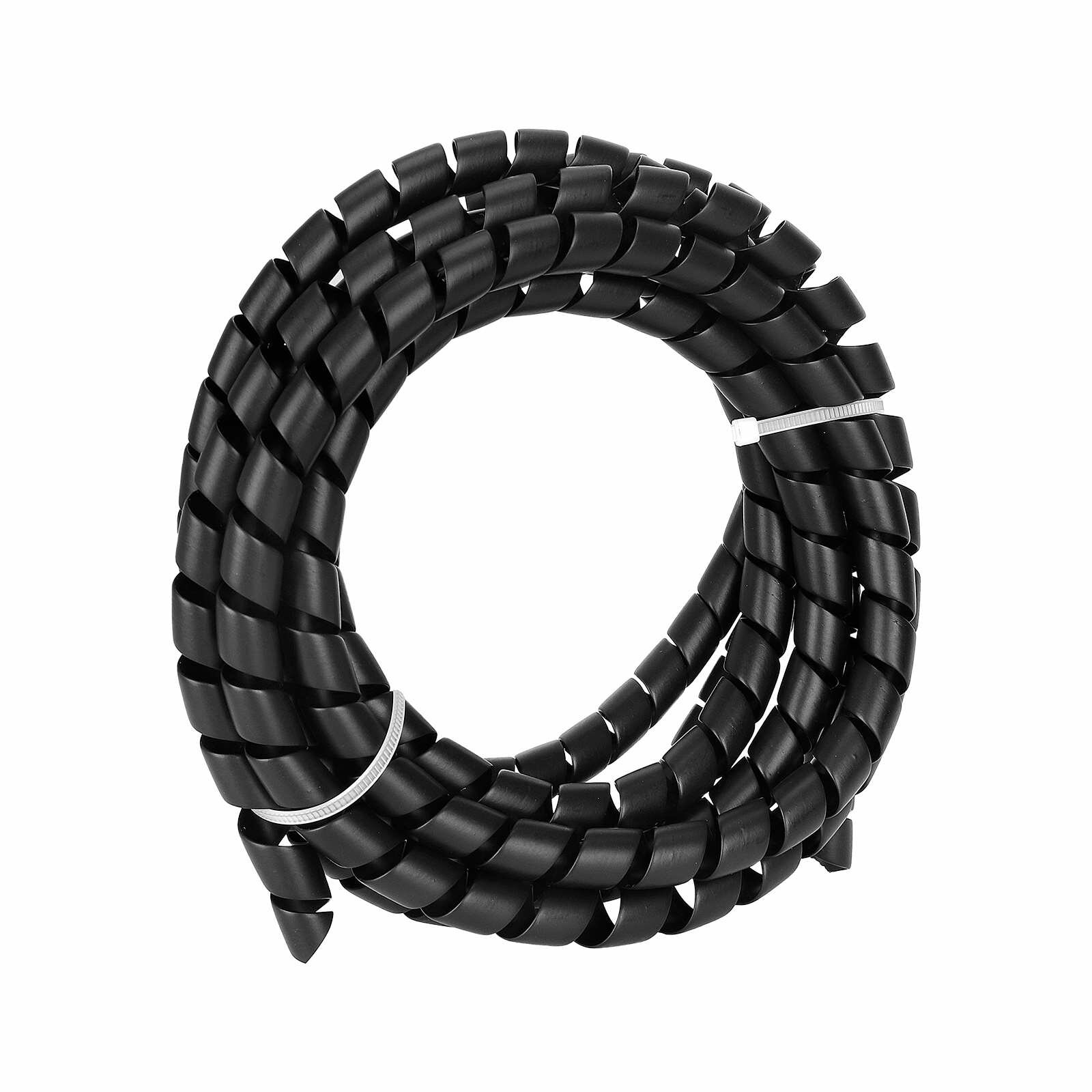 8 мм x 2 м Спиральный Кабель Обмотка Провода Менеджер Электрического Скутера Тормозной Трос Организатор PP Проволока Защитный Рукав Крышка Трубка