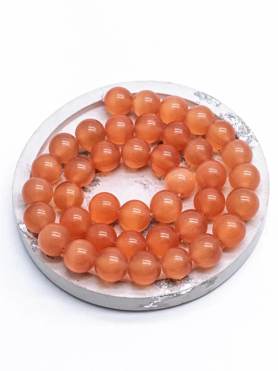 1510 Необыкновенный кошачий глаз бусины в ювелирной форме A+