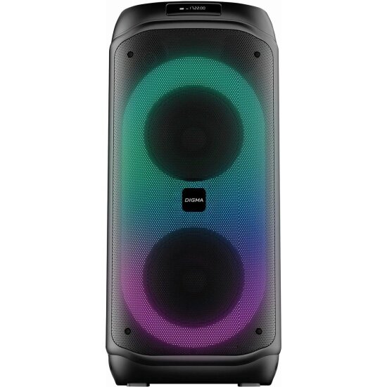 Минисистема Digma D-MC1722, черный