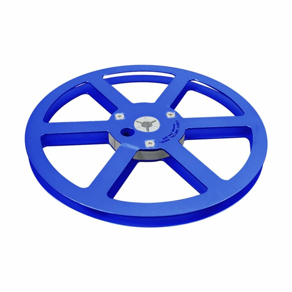 7 -дюймовый светло -металлический алюминиевый катушка для открытия катушки регистрации