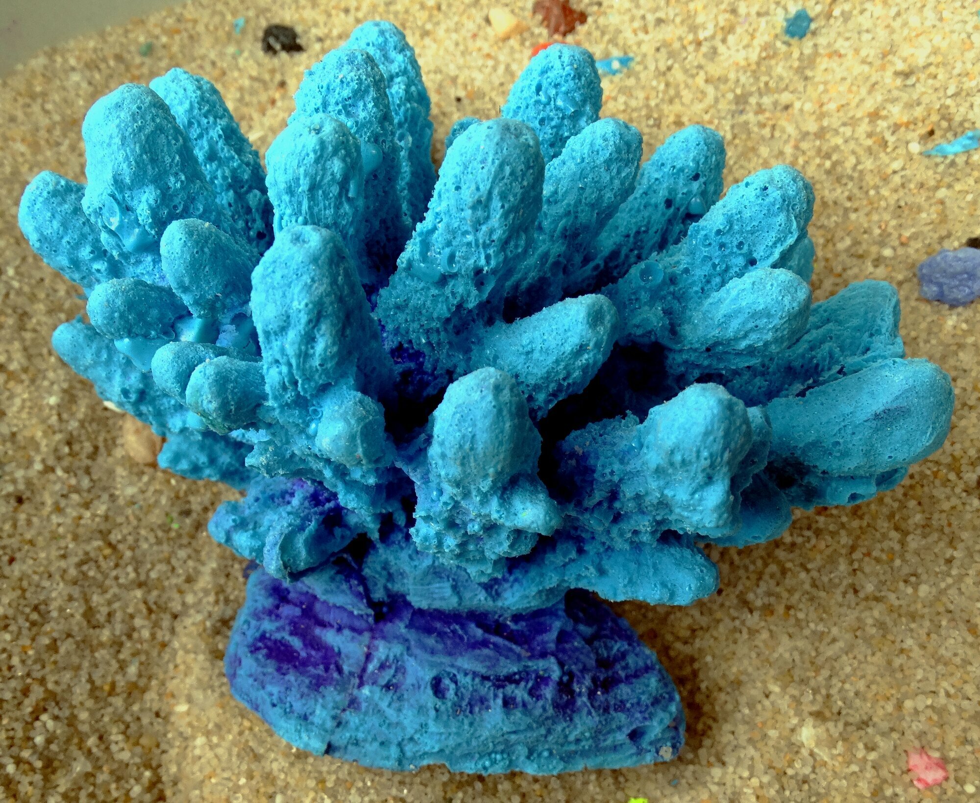 Искусственный коралл коралл ЭКО "Монти", для аквариума, ручной работы, эко коралл