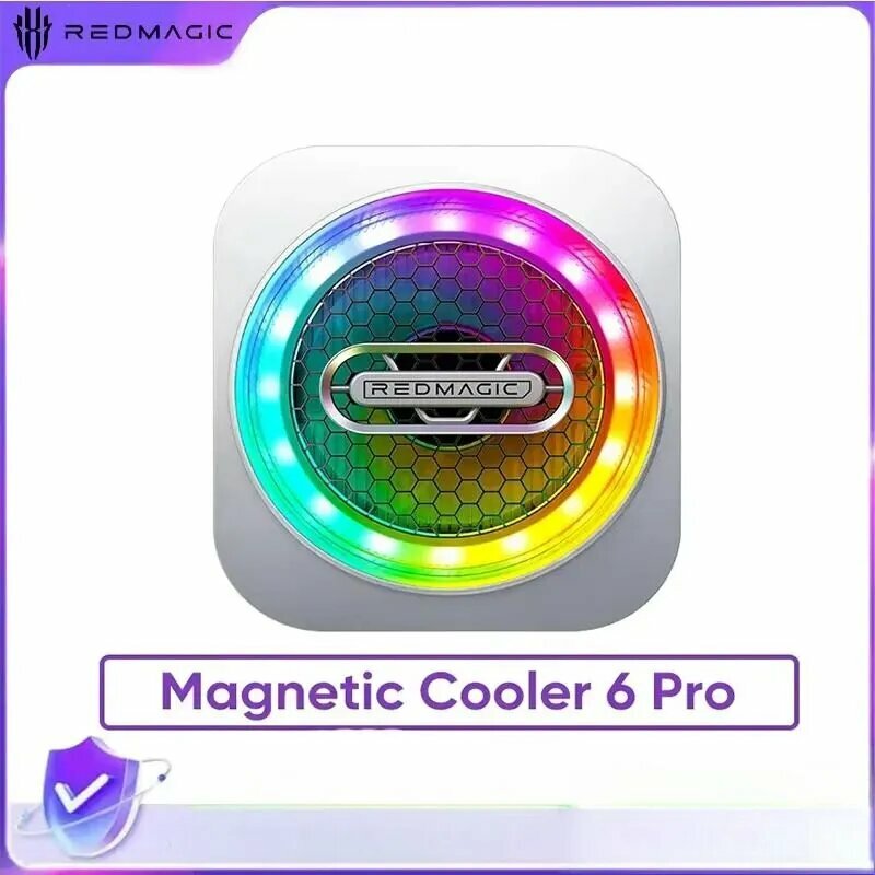 Nubia RedMagic Cooler 6 Pro Кулер мощностью 30 Вт с искусственным охлаждением и контролем температуры с магнитной пряжкой в двух режимах