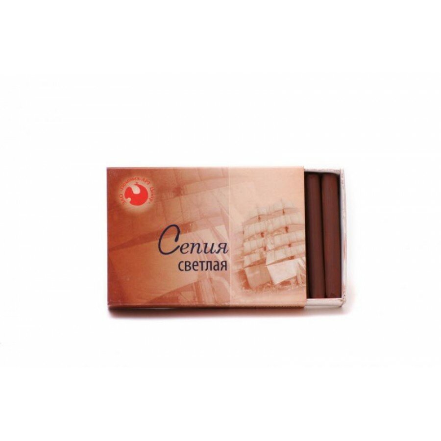 Карандаш художественный Невская палитра Сепия светлая, 10 шт, картонная упаковка