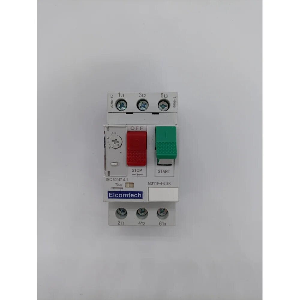 ELCOMTECH Мотор-автомат MS11F-4-6,3K (4-6,3А) УТ-00026447
