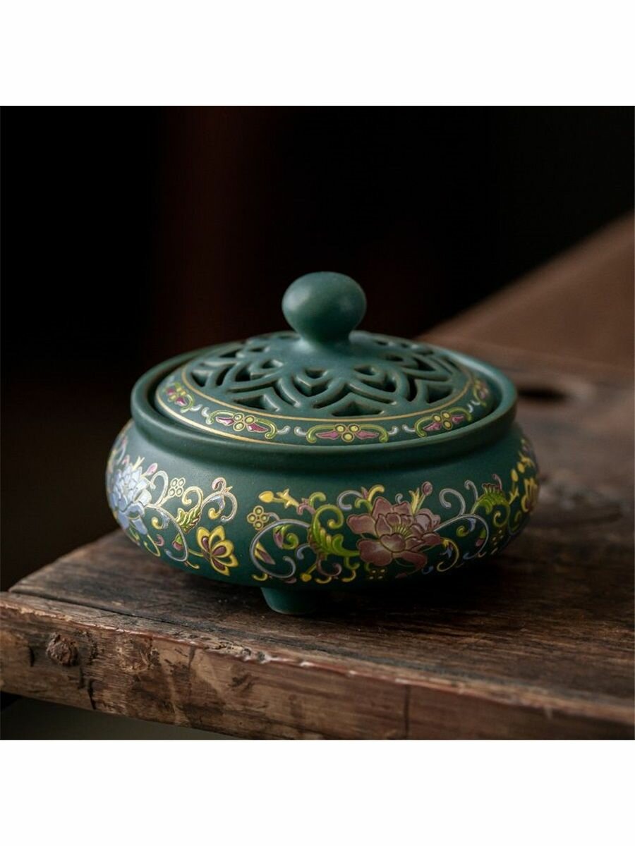 Кадильница для благовоний и ладана, бахурница для дома, подставка кадило для медитаций