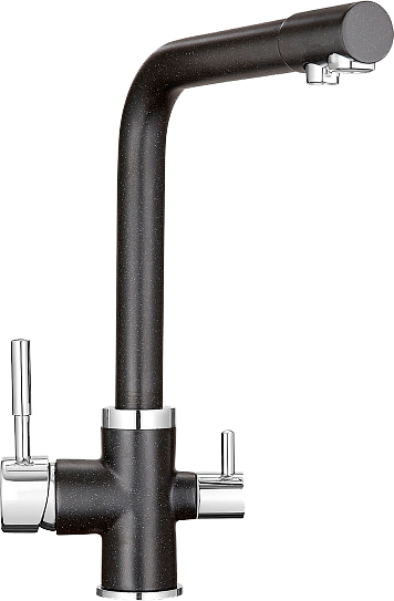 Смеситель для кухни Granula 2015, черный