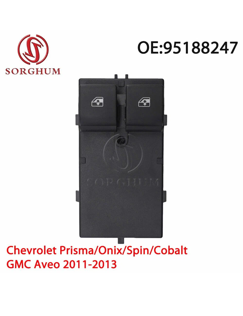 Блок управления стеклоподъемниками GMC Chevrolet Aveo 2011 2012 2013 Chevrolet Prisma/Onix/Spin/Cobalt 95188247