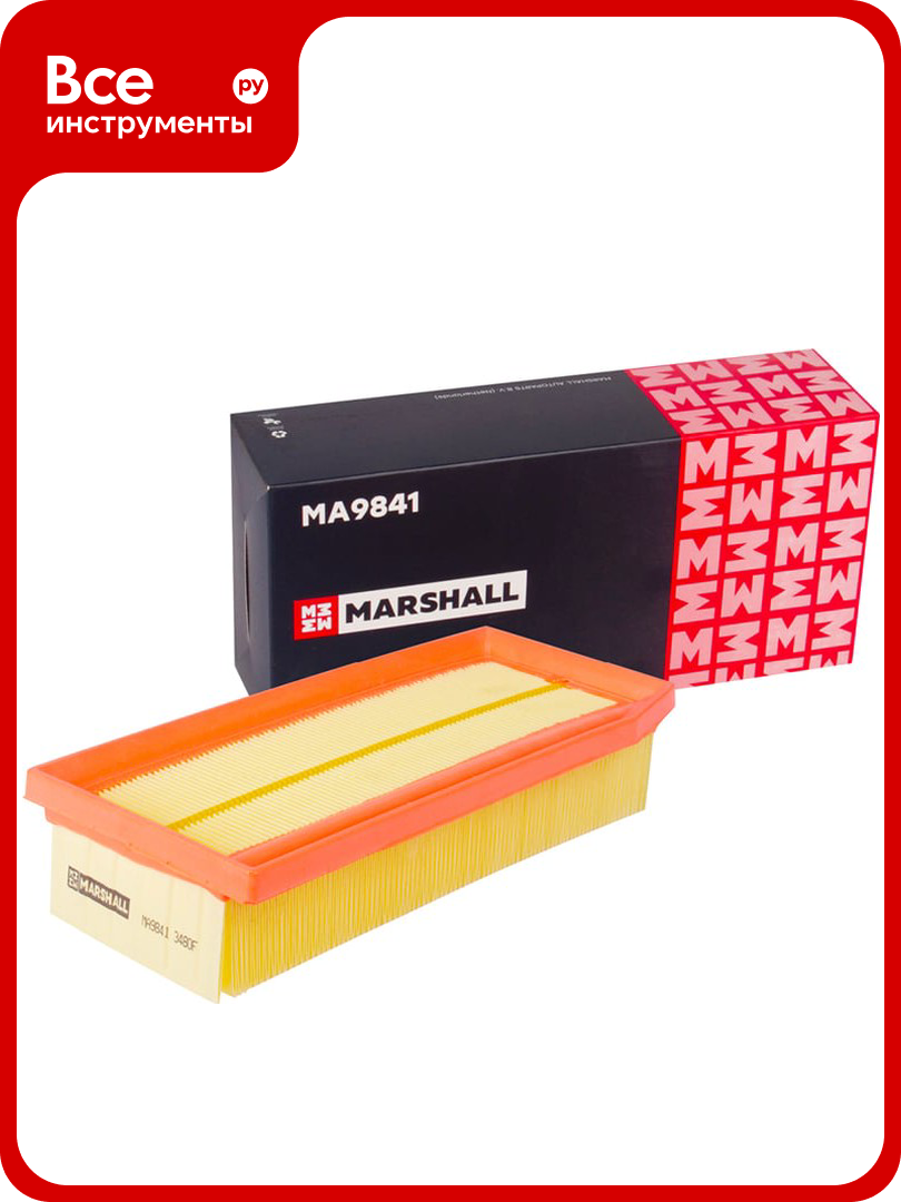 Фильтр воздушный Lada Largus 16- / Vesta 15-, Renault Duster I, II 10- / Logan II 13- MARSHALL MA9841