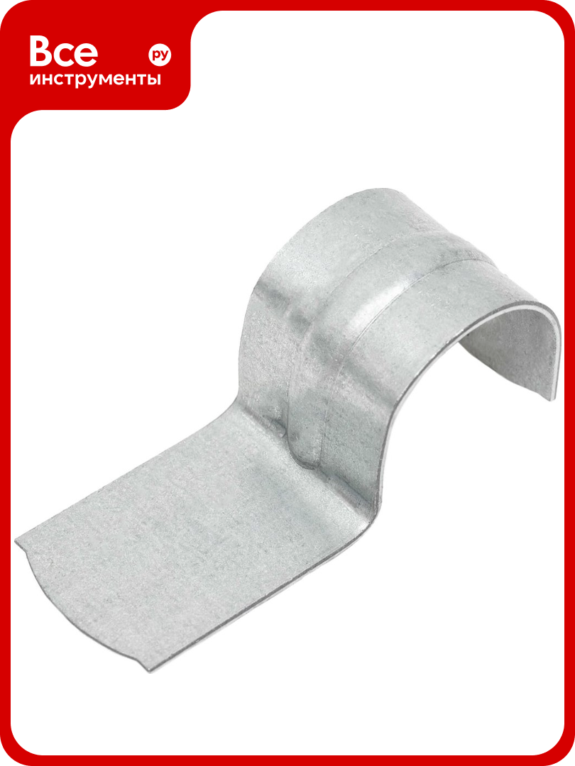 Скоба металлическая Gigant однолапковая СМОм б/о оцинк. GMB-1/1617 100 шт