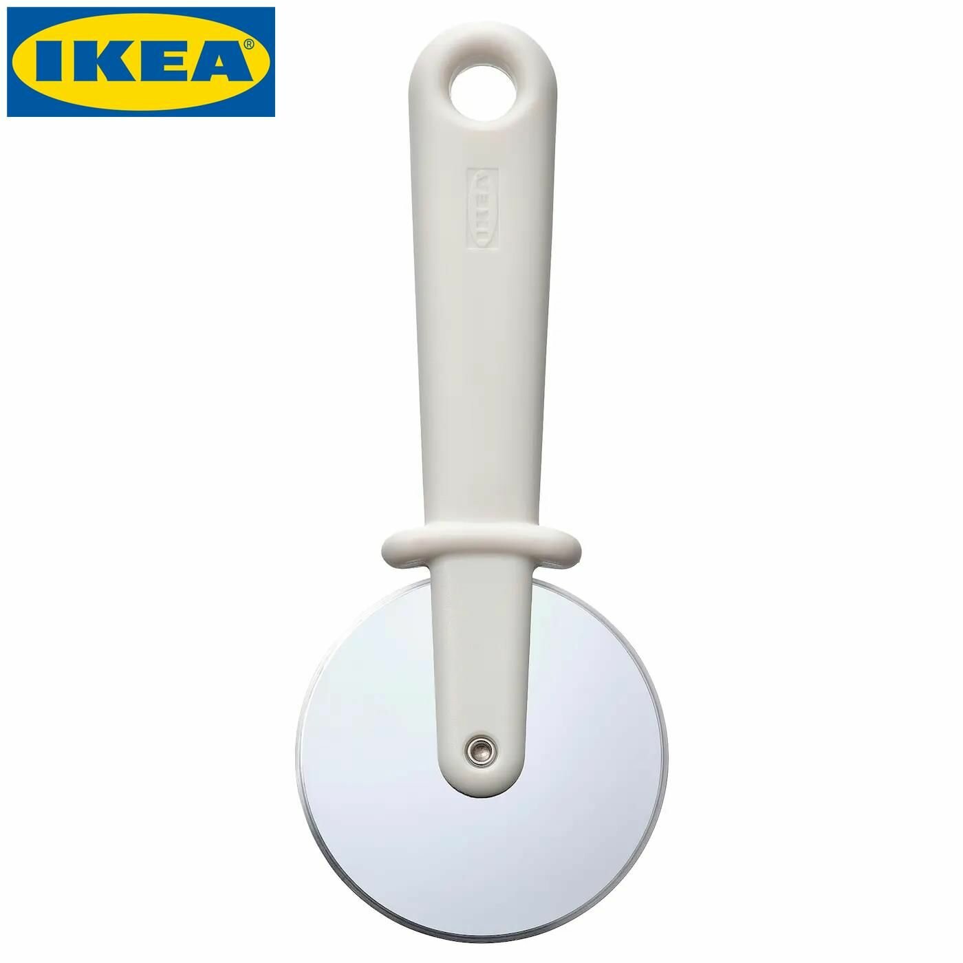 Нож для пиццы, IKEA, UPPFYLLD, круглый, нержавеющая сталь, 18см, для теста, для выпечки.