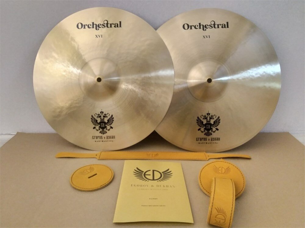 ED Cymbals EDOR16 Orchestral Тарелки оркестровые 16', пара