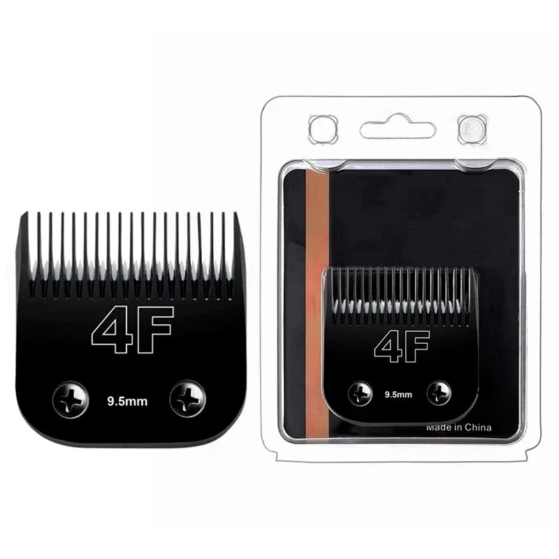 GEEMY Титановые съемные лезвия для машинки для стрижки Andis/Oster/Wahl 4F(9.5mm)