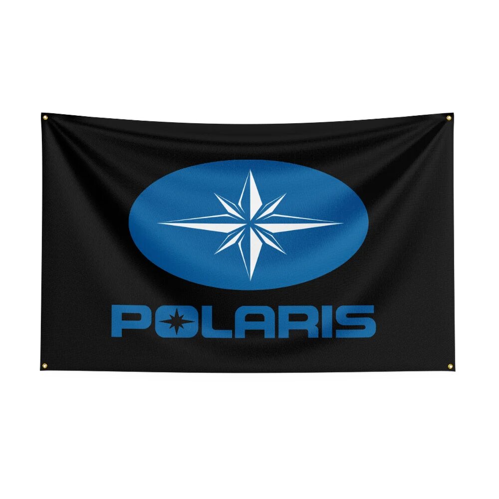 Polaris гоночный флаг 3х5 футов из полиэстера Темно-синий, 90 x 150cm, ZH3537