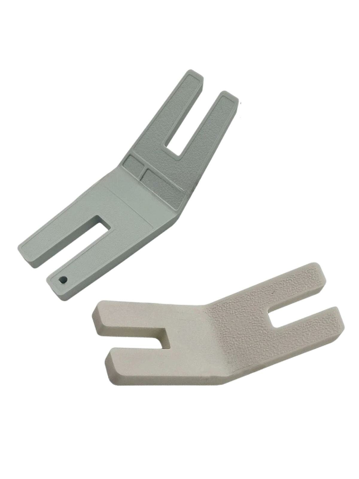 2шт горб джемпер лапка кнопку зазор пластины/кнопки Ридинг прижимной лапки