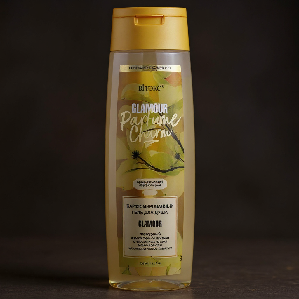 Гель для душа парфюмированный с цветочной эссенцией Glamour Parfume charm Витэкс 400мл