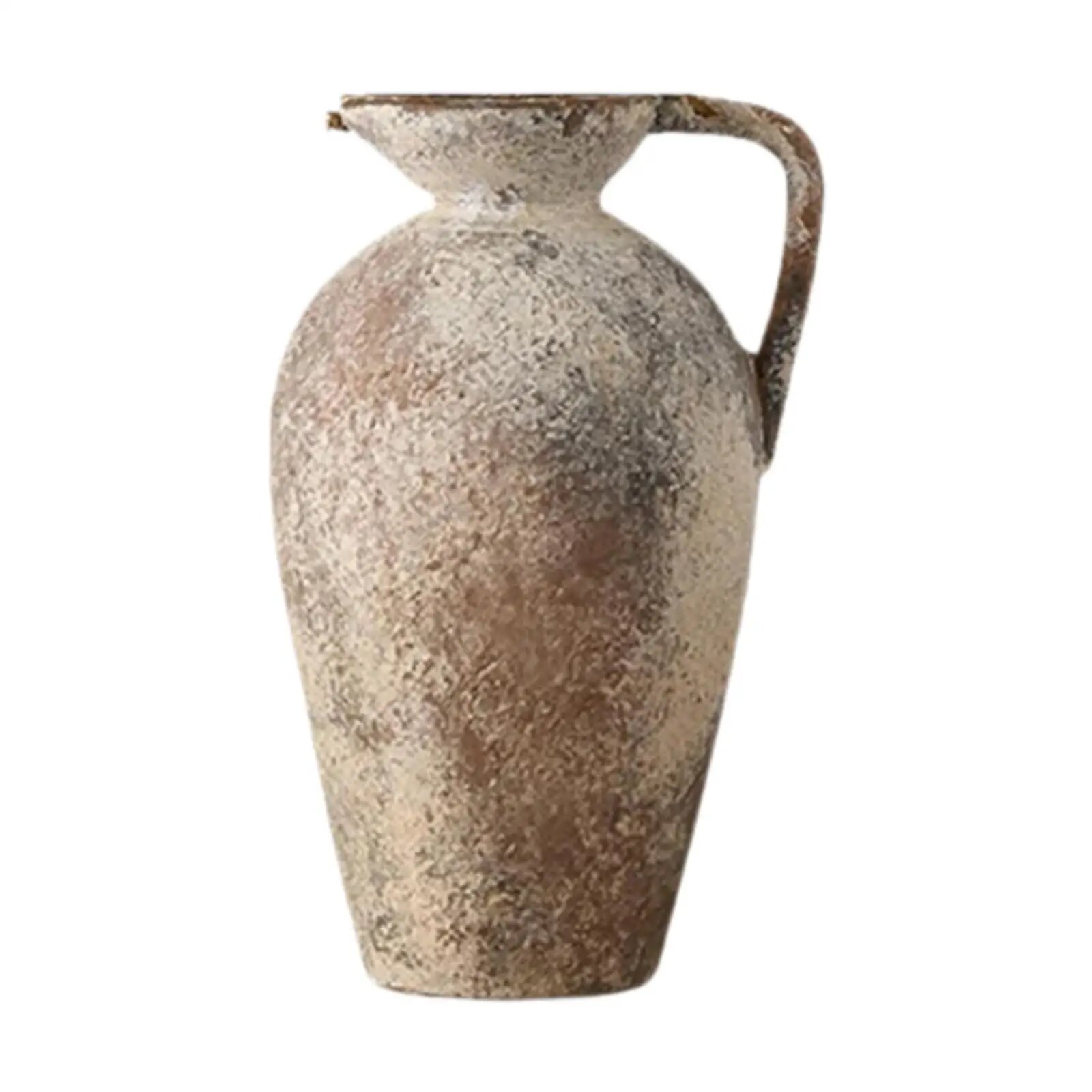 Керамическая ваза для цветов, предметы интерьера, подарок на день рождения, деревенская цветочная композиция для ТВ-шкафа, столовой, спальни, прихожей в помещении, Style D