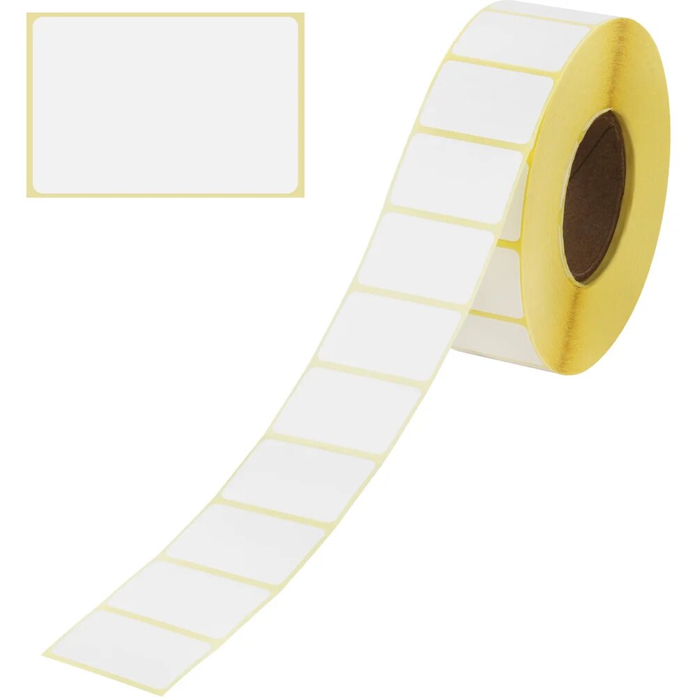 Офисмаг Этикетка ТермоТоп (30x20 мм), 2000 этикеток в ролике, светостойкость до 12 месяцев, 126100