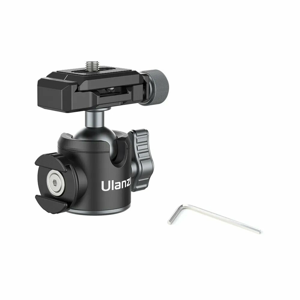 Ulanzi U-80L Arca Swiss с шаровой головкой для холодного башмака с быстросъемной