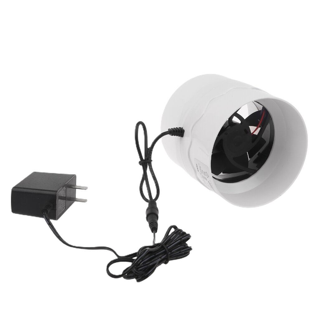 110-мм канальный вытяжной вентилятор + стандартный источник питания США