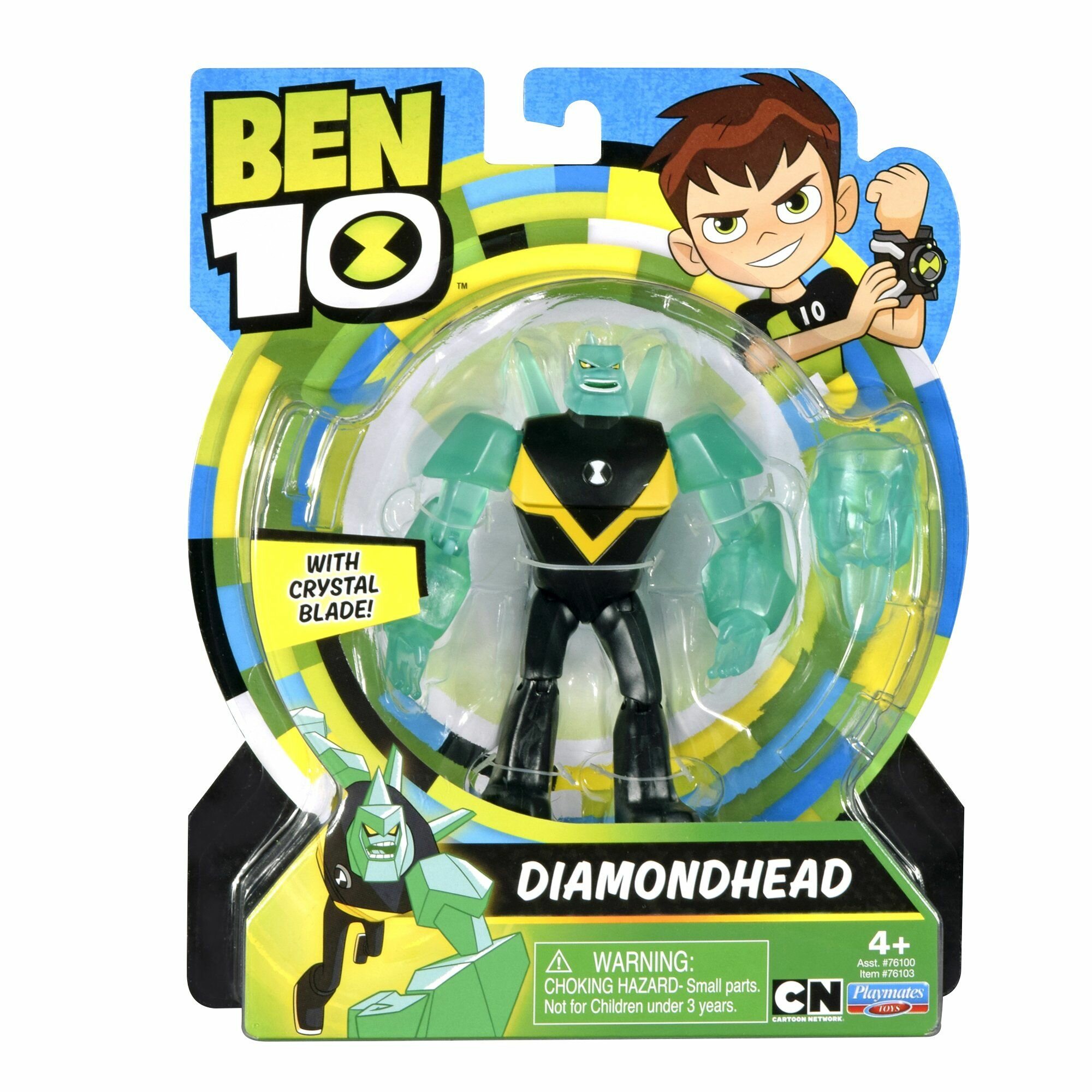 Playmates Toys Ben 10 Action Figure Анимационная модель Фигурка, Подходит для детей старше 4 лет