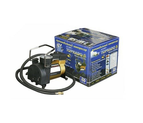 Компрессор автомобильный Торнадо АС 580 BLUE (голубая упаковка)