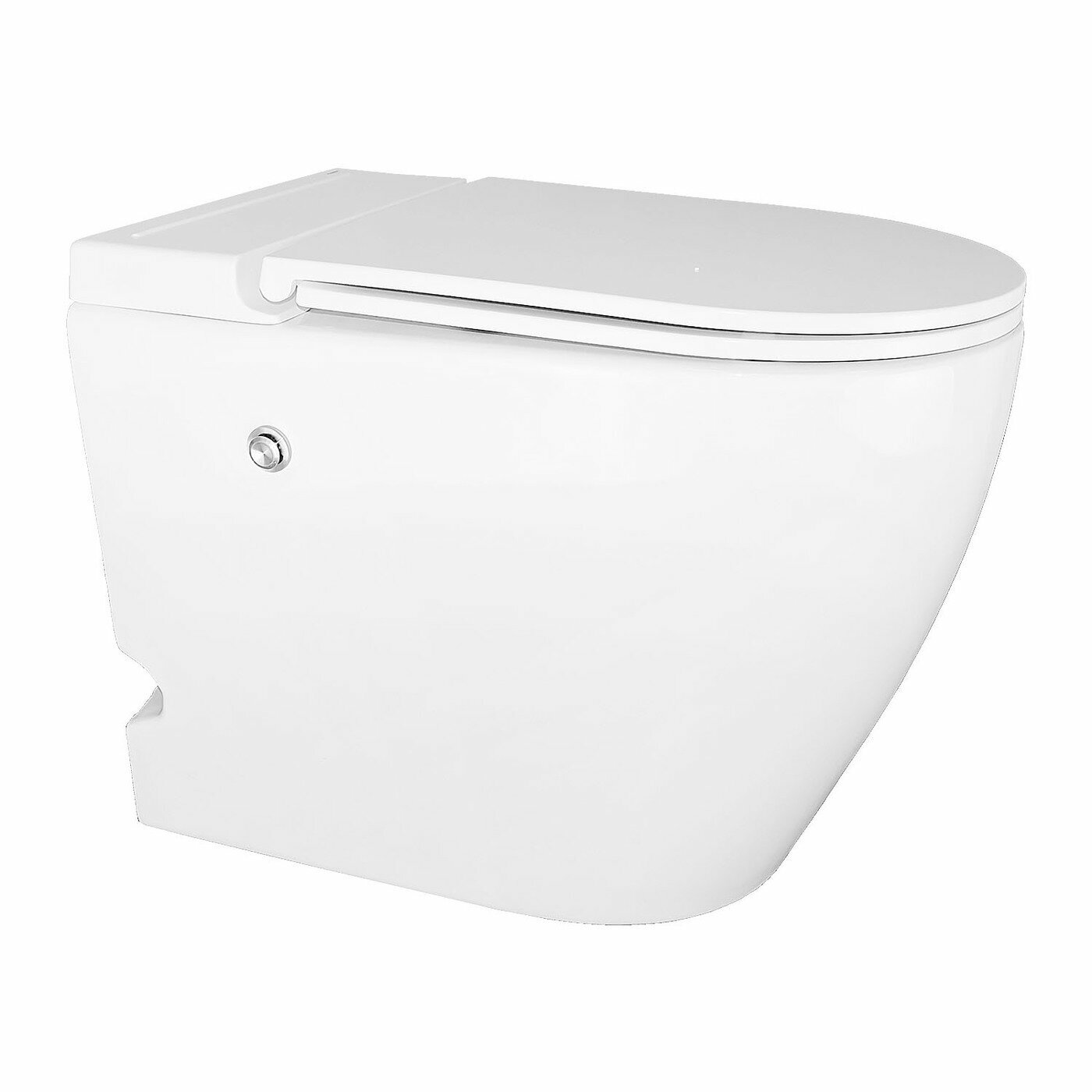 Приставной унитаз Azario AZ-102 импульсный