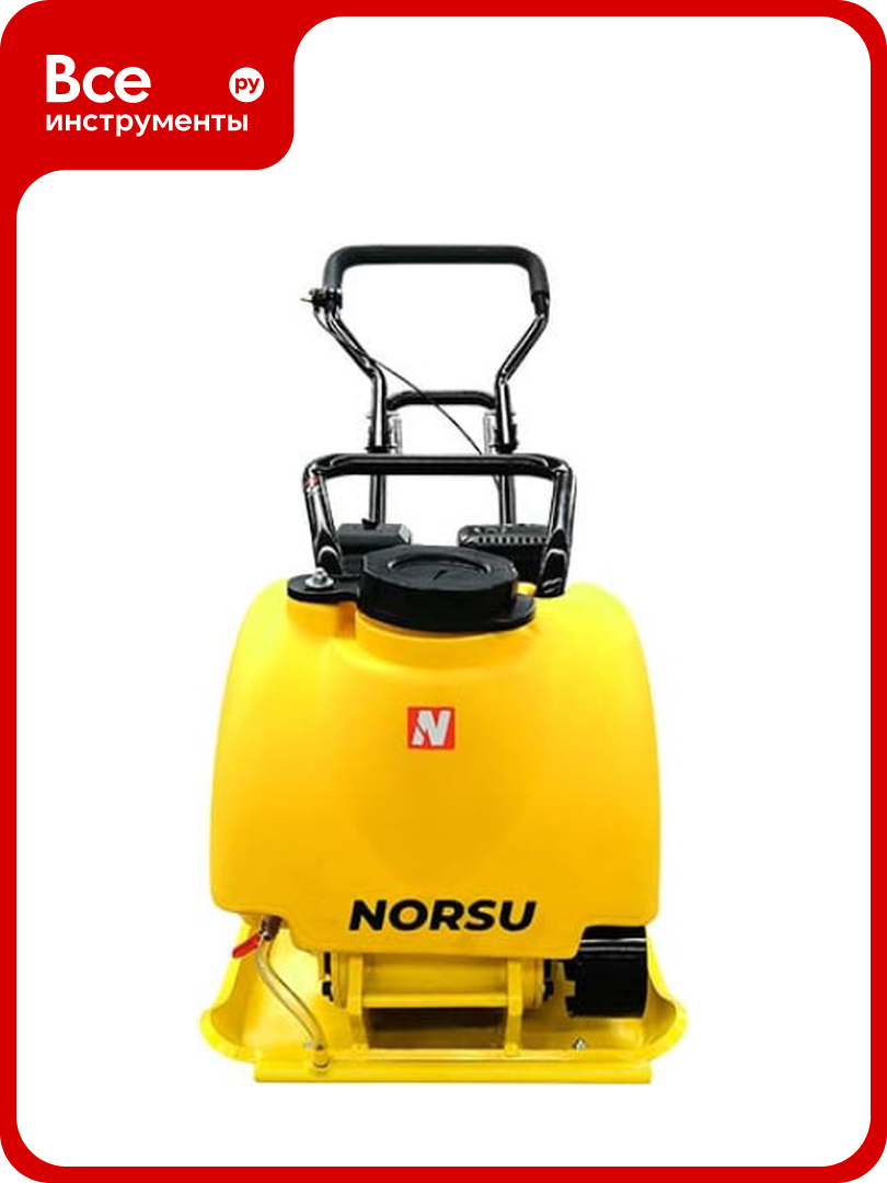 Виброплита NORSU колесный комплект, бак для воды RF-90TL, 3.6 л, стесненных условиях