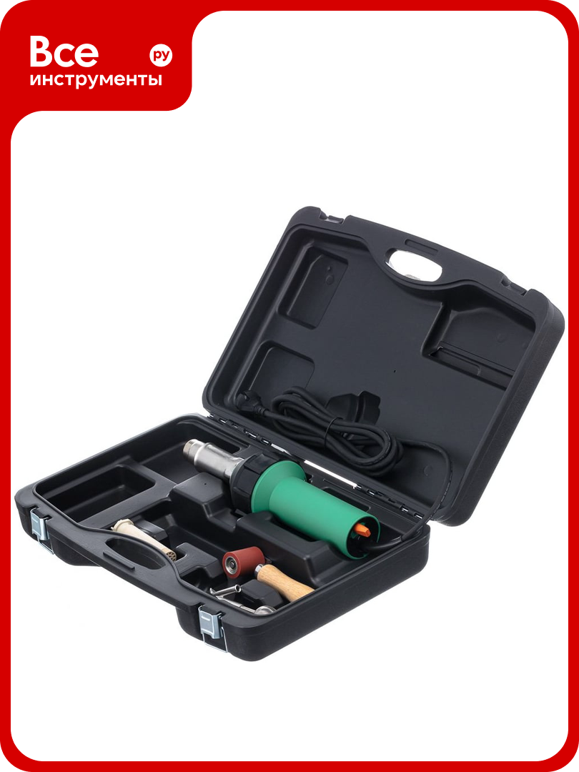 Набор для сварки внахлест Meltplast 1600S OVERLAP, 40 мм, деревянная, облегчает работу