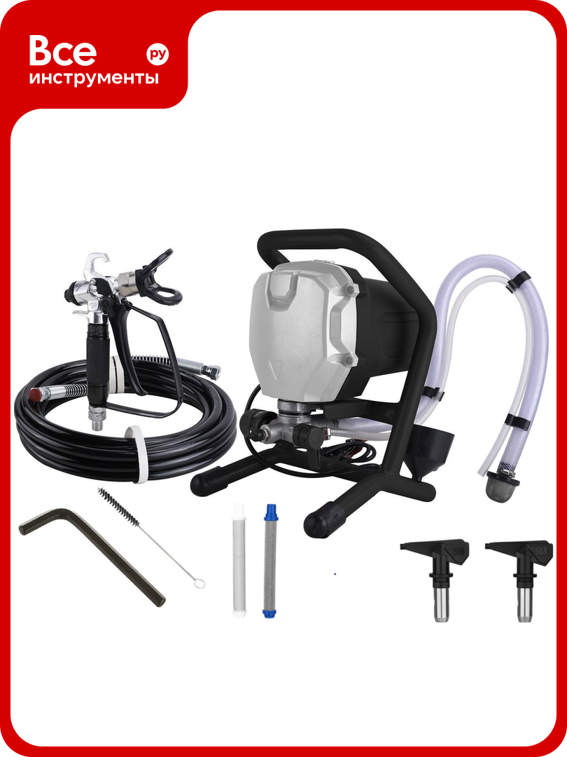 Окрасочный аппарат Zitrek Rongpeng ZKPM800PRO 085-3300, 50 г, деревянная