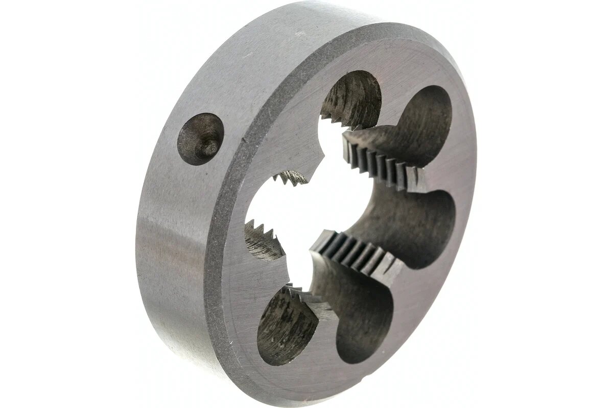 Туламаш Плашка тр. цил. G 3/4" Р6М5, ТМ 143401 - прецизионная резьбовая плашка для станков