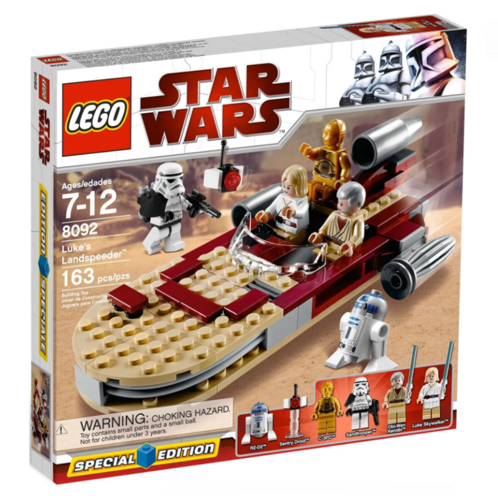 Конструктор LEGO Star Wars 8092 Спидер Люка, 163 дет.