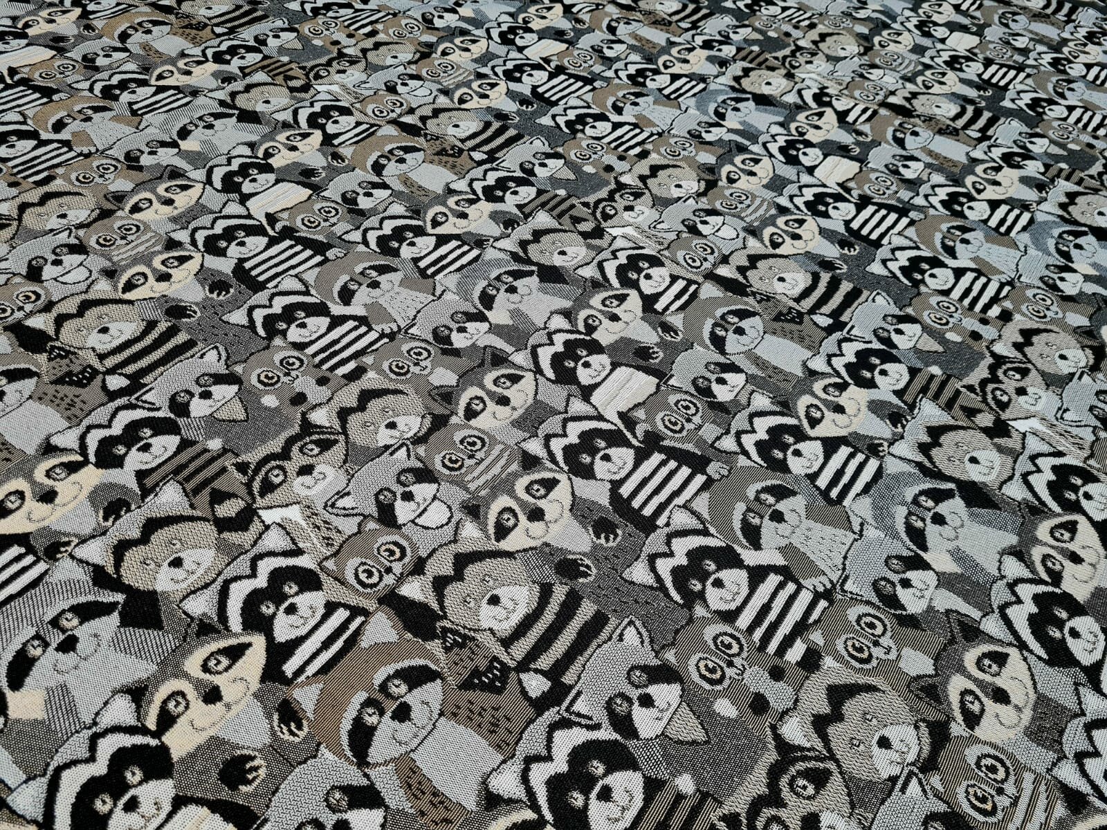 Отрезная ткань гобелен для пошива покрывал, декоративных подушек, скатертей, сумок и других изделий, любой метраж единым отрезом при оформлении покупки в одном заказе