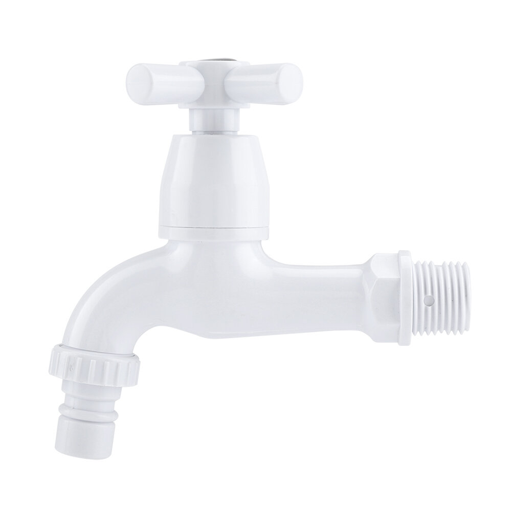 Смеситель из АБС-пластика с одним изливом для стиральной машины, кран для раковины G1/2 с ручкой, прочный водопроводный кран для раковины, простая установка