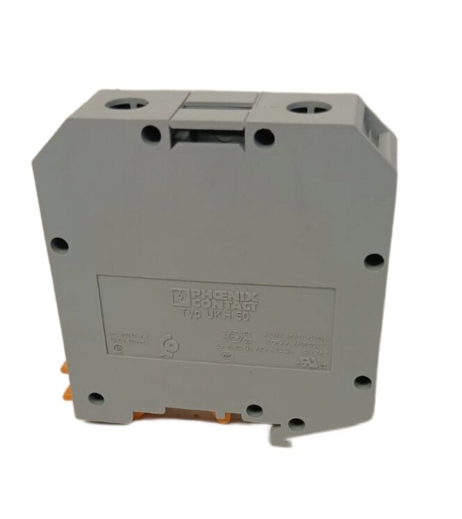 Клемма Phoenix Contact UKH 50 3009118, для высокого тока, DIN-рейка, винтовое соединение