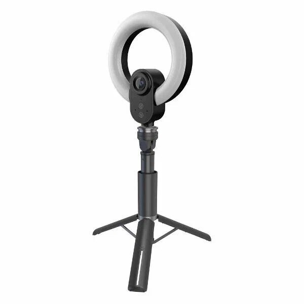 Web-камера со штативом и кольцевой лапмой Lorgar Circulus 910,(LRG-SC910)