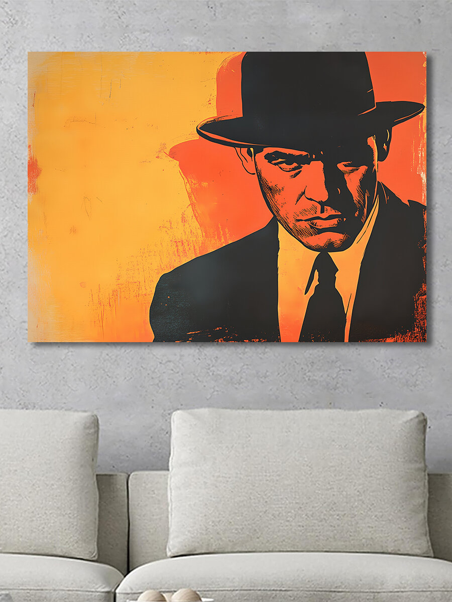 Картина на стену для интерьера - "Гангстеры, мафия", 30х40 см.