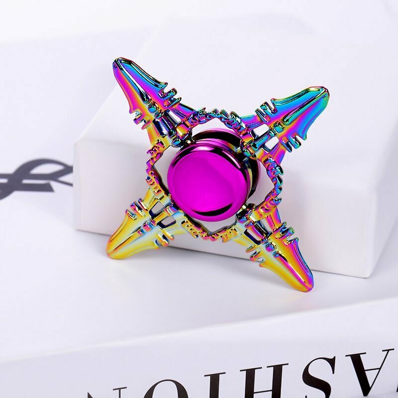 Кончик пальц Гироскоп, радуг цвет, Цинковый сплав