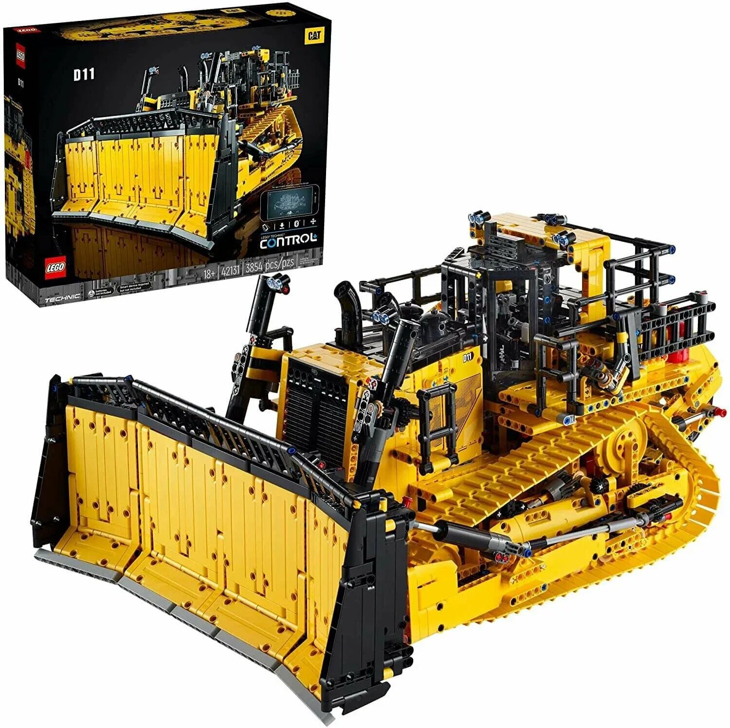 Конструктор LEGO Technic 42131 Бульдозер Cat D11 на пульте управления уценка (повреждение коробки)