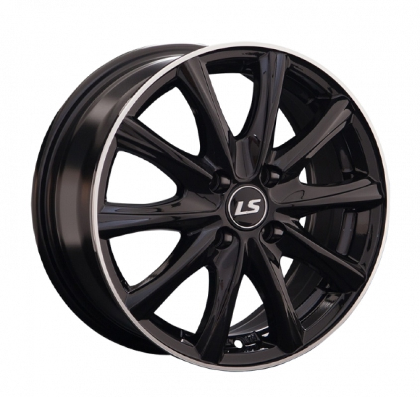 Диск колесный LS Wheels 741 6,0x15 4x100 Dia73.1 ET48 цвет BKL