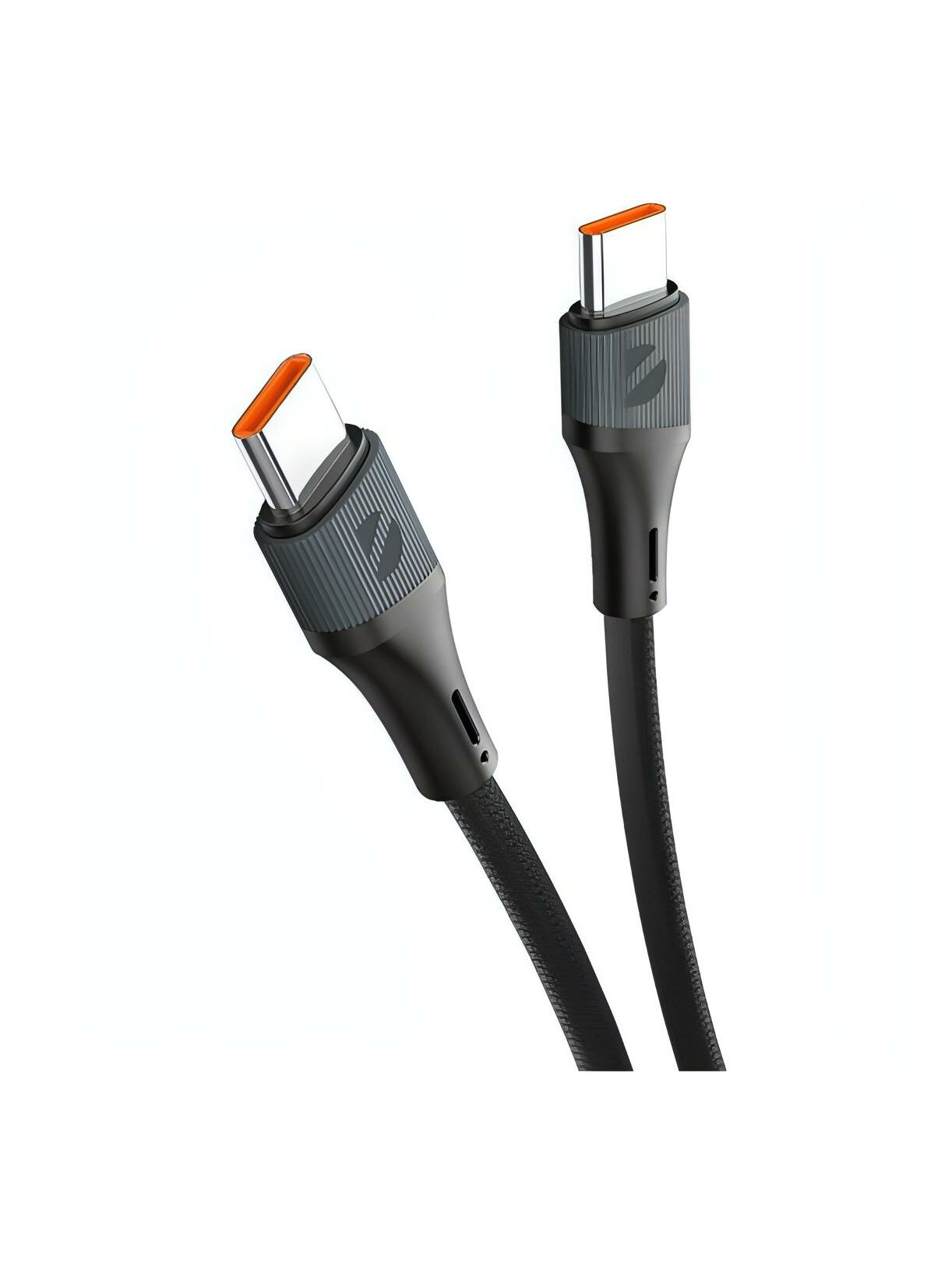 Кабель USB Type-C Deppa Alum 100Вт 2м (72591)