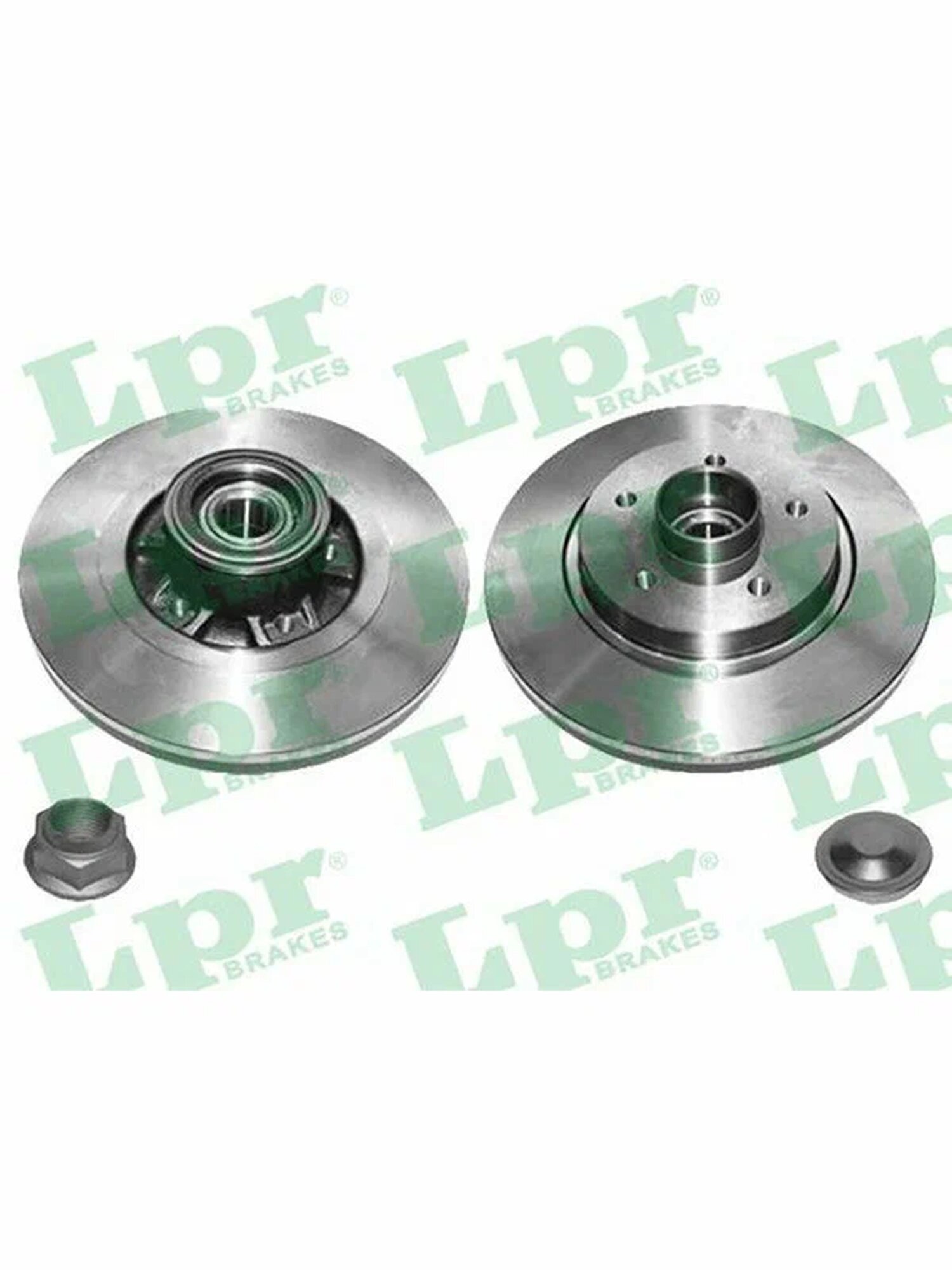 Диск тормозной задний для а/м RENAULT Kangoo; MERCEDES-BENZ Citan LPR R1070PCA