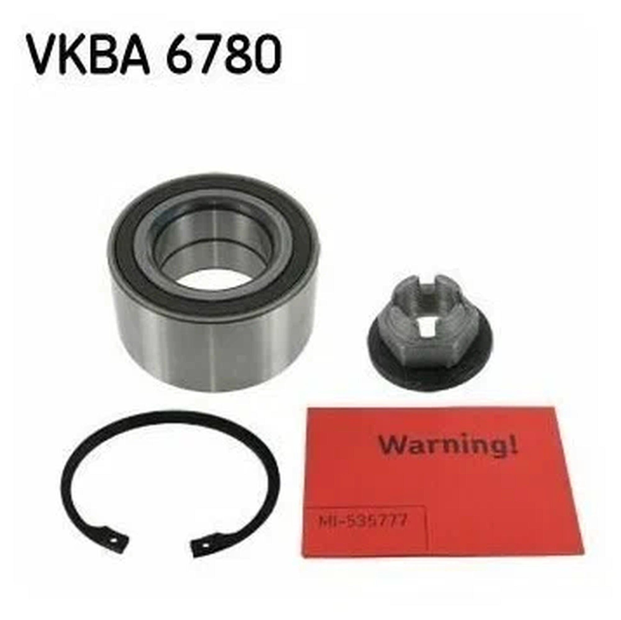 Подшипник ступицы SKF VKBA6780, для Ford Focus/Kuga/C-Max/Tourneo Connect
