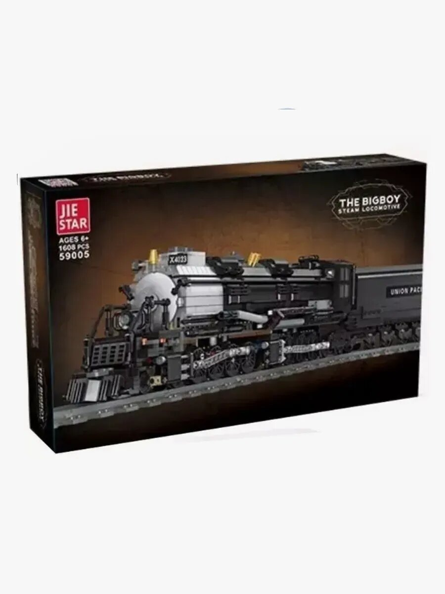 Конструктор Техника, Паровоз "Биг Бой", 59005