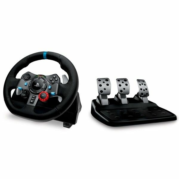 Logitech Руль 941 - 000112 Руль G29 Driving Force Racing 14кноп. с педалями черный